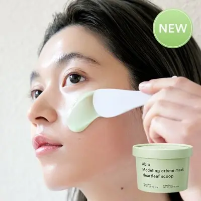 Abib Modeling crème mask Heartleaf scoop 65g+6.5g | 8800280690814 ...