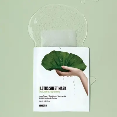 ROVECTIN Calming Lotus Sheet Mask (1EA) | 8809348503370 | Wholesale ...