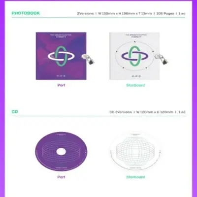 K-POP ALBUMS TXT THE DREAM CHAPTER : ETERNITY Port ver. | Barcode TBI ...